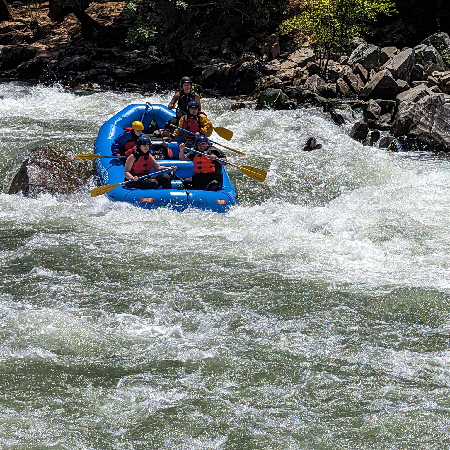 American River Rafting Information, Whitewater Tips and Flow Rates